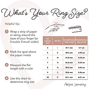 Aojun 14K Gold Vermeil S925 Sterling Silver CZ Simulated Diamond Statement Stackable Ring Eternity Bands V Ring for Women (S925 Sterling Silver, 5)