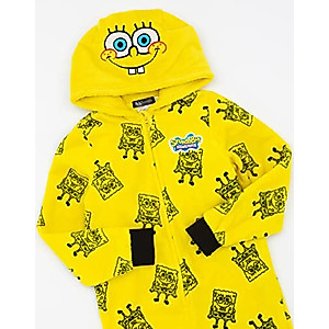 SpongeBob SquarePants Onesie Kids Yellow Character Pajamas