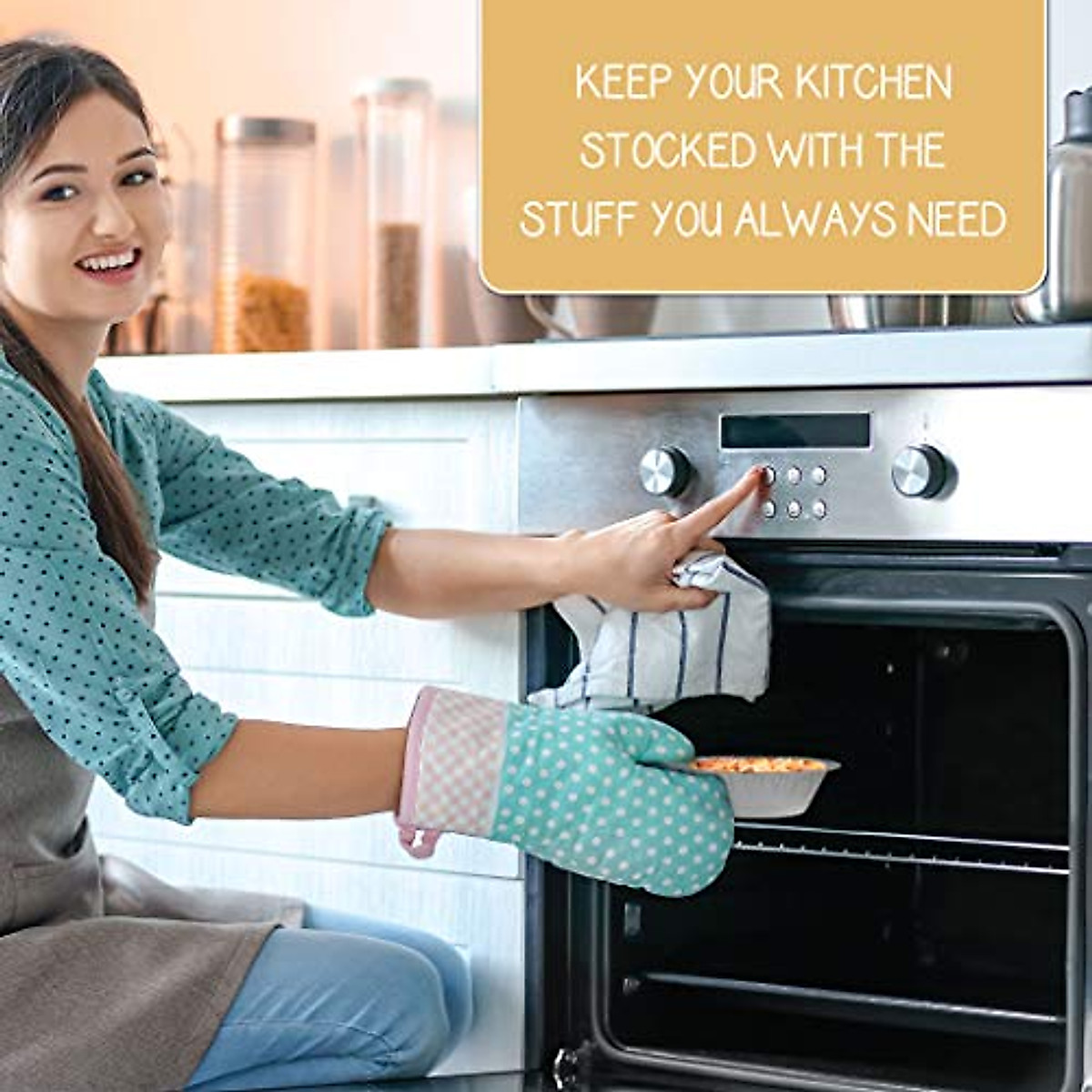 PLASTICPRO 6'' Inch Round Tin Foil Cake Pans Disposable Aluminum, Freezer & Oven Safe - For Baking, Cooking, Storage, Roasting, & Reheating, Pack of 20