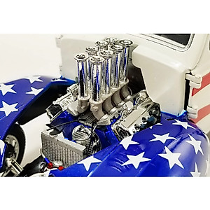 1940 Gasser Patriot American Flag Livery Limited Edition to 300 Pieces Worldwide 1/18 Diecast Model Car by Acme A1800923