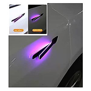 UKALOU Car Exterior Intelligent Automatic Lighting Door Handle Outside Auto Gate Opener Smart Electric Door Handle Compatible with Model 3 Y (Color : Green 3)