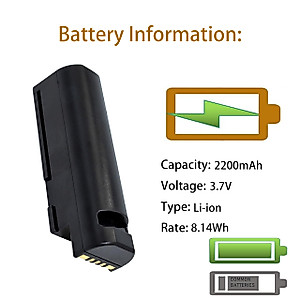 9-Pack Upgrade 3600 Series Barcode Scanner Battery for DS3600 Series LI3600 Series LS3600 Series