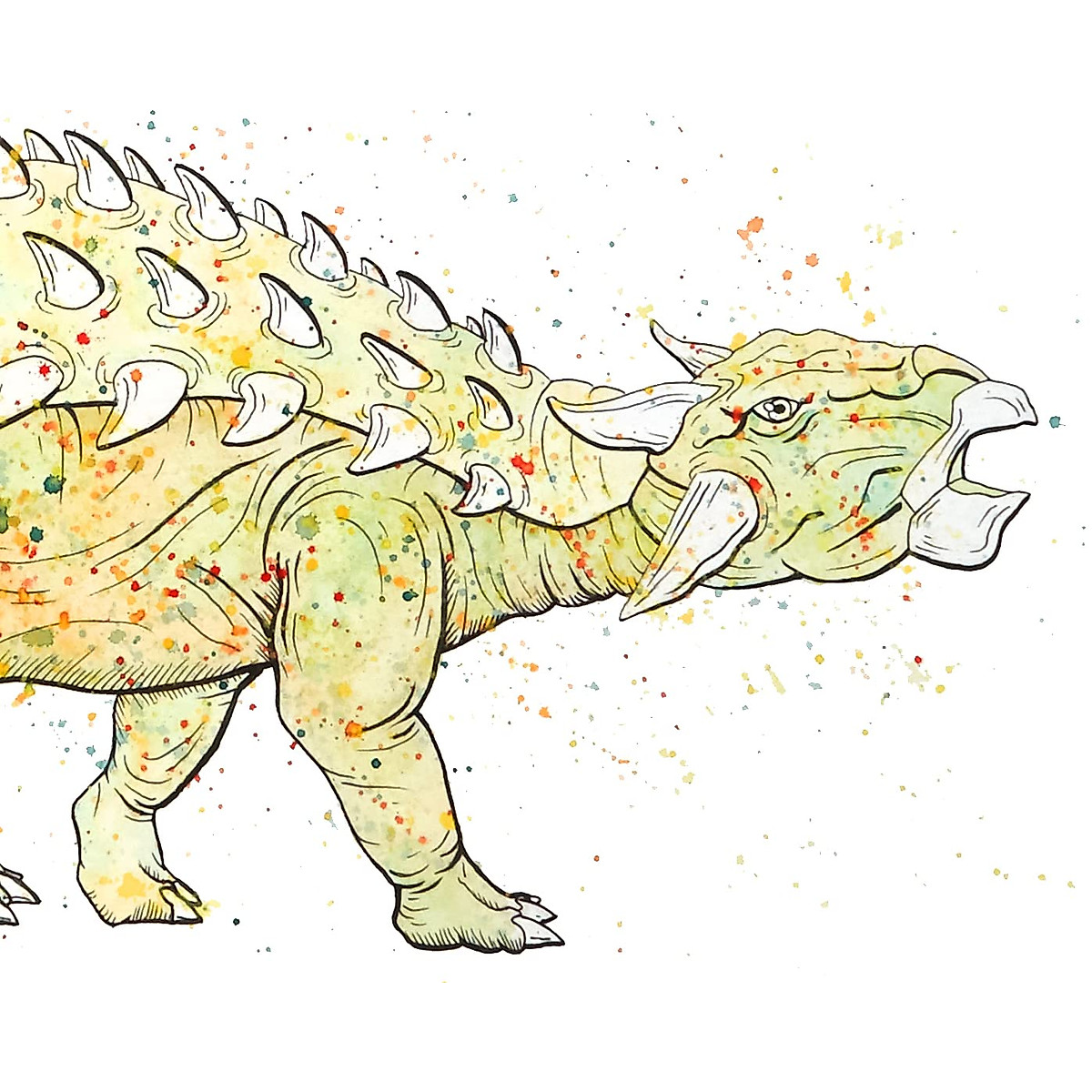 9 Piece Dinosaur Nursery Set | Crib Sheet | Blanket | Art Prints | Changing Pad Cover