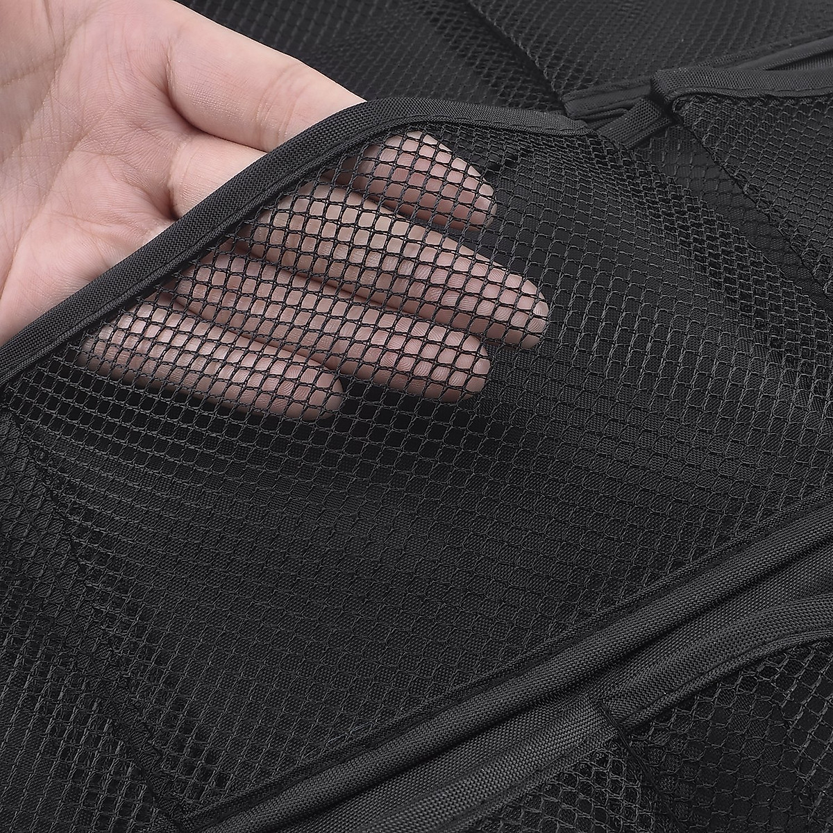 Geboor Oxford Hanging Closet Organizer for Underwear, Stocking, Bra and Sock, Dual-Sided Space Saving Storage Holder with 42 Pockets