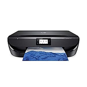 HP Envy 5055 Wireless All-in-One Photo Color Printer, HP Instant Ink & Amazon Dash Replenishment Ready (M2U85A) (Renewed)