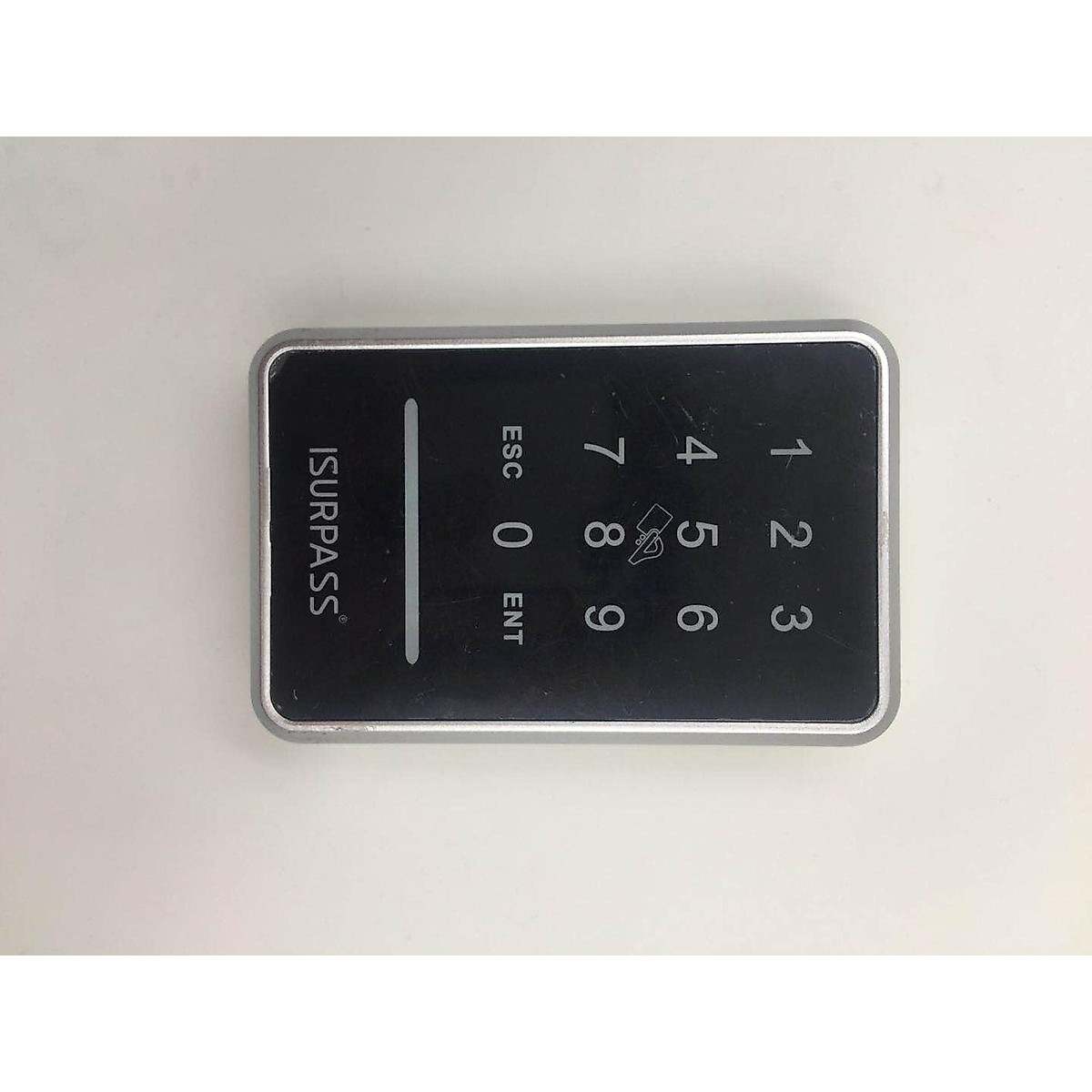 ISURPIAN ISURPASS Z-Wave Keypad Smart Lock Front Door,Hotel Digital Auto Lockdoor Locks for Home,keyless, Swipe Card, APP Black