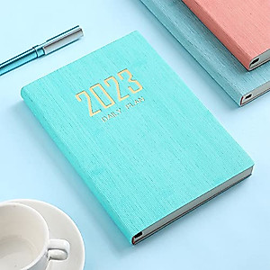 GuaziV Planner 2023-2024, Monthly & Weekly & Daily Planner to Increase Productivity, A5 Day Business Work Planners for Men Women (Black)