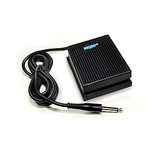 HQRP Foot Switch сompatible with Alesis SR-16 SR-18 Roland CR-1000 Drum Machine DP-2 Damper Sustain Pedal