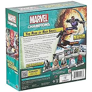 Marvel Champions The Card Game The Rise of Red Skull CAMPAIGN EXPANSION | Strategy Card Game for Adults and Teens | Ages 14+ | 1-4 Players | Avg. Playtime 45-90 Minutes | Made by Fantasy Flight Games