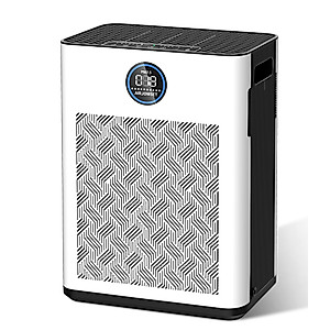 Air Purifier, Smart Air Purifiers for Home Large Room up to 1830 Ft² in 1 Hr, H13 HEPA Filter, Digital Air Quality Sensor Double-sided Air Intake Air Cleaner for Pet Smoke Dust for Bedroom (AP302)