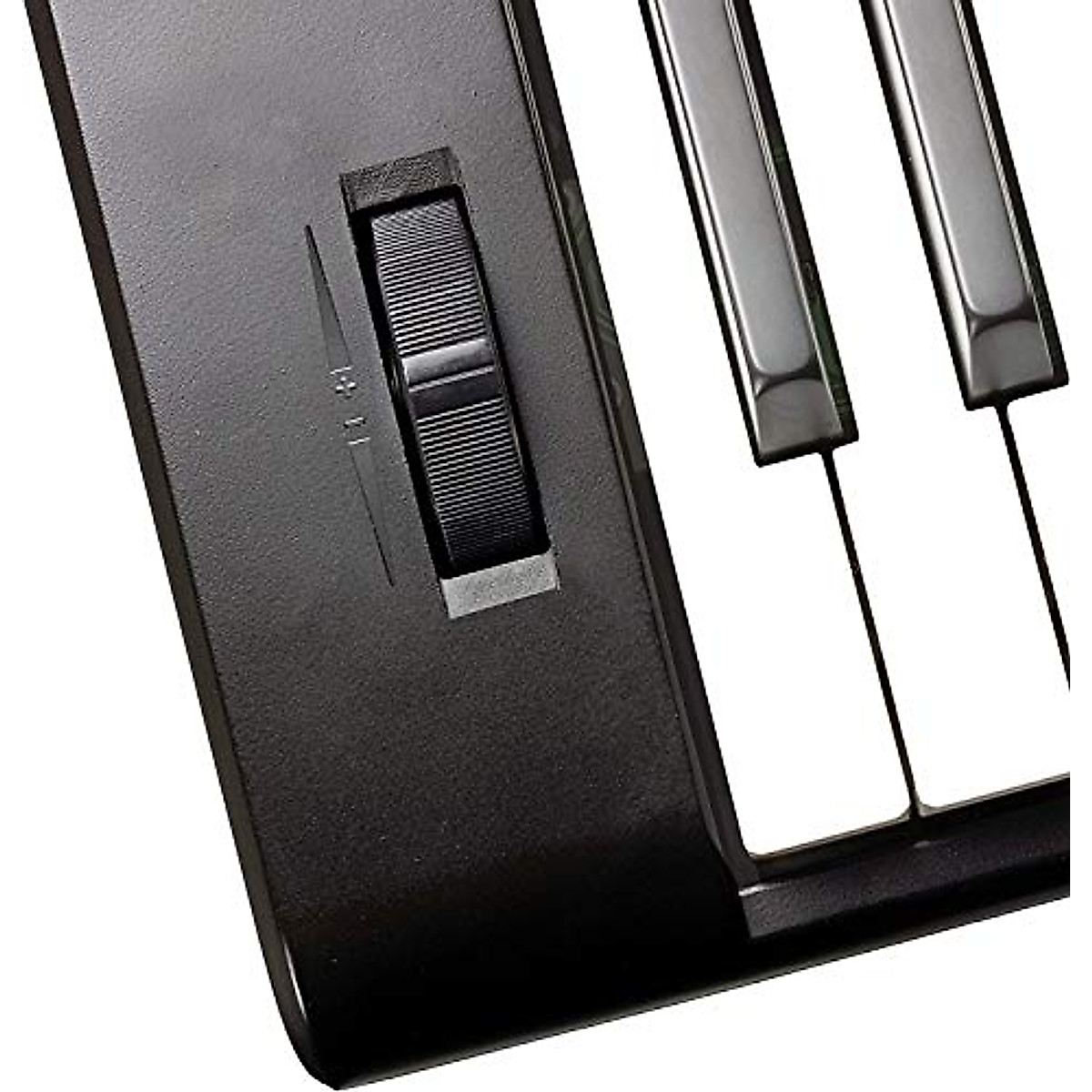 RockJam 61 Key Keyboard Piano Stand With Pitch Bend Kit, Piano Bench, Headphones, Simply Piano App & Keynote Stickers