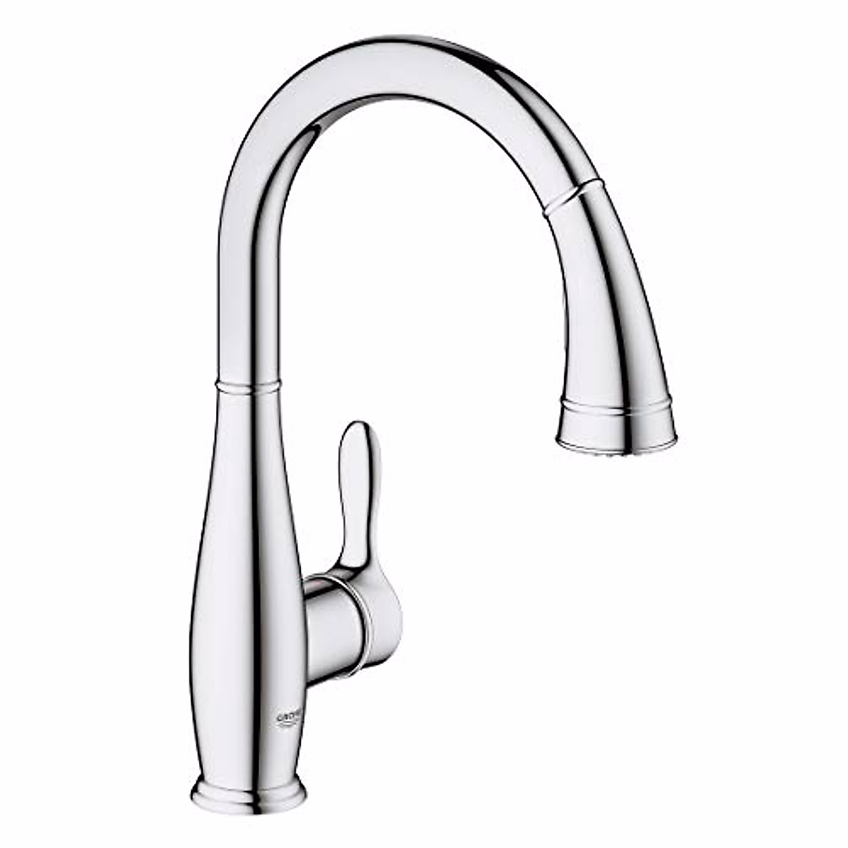 Grohe 30213001 Parkfield Single-Handle Pull-Down Kitchen Faucet, Starlight Chrome
