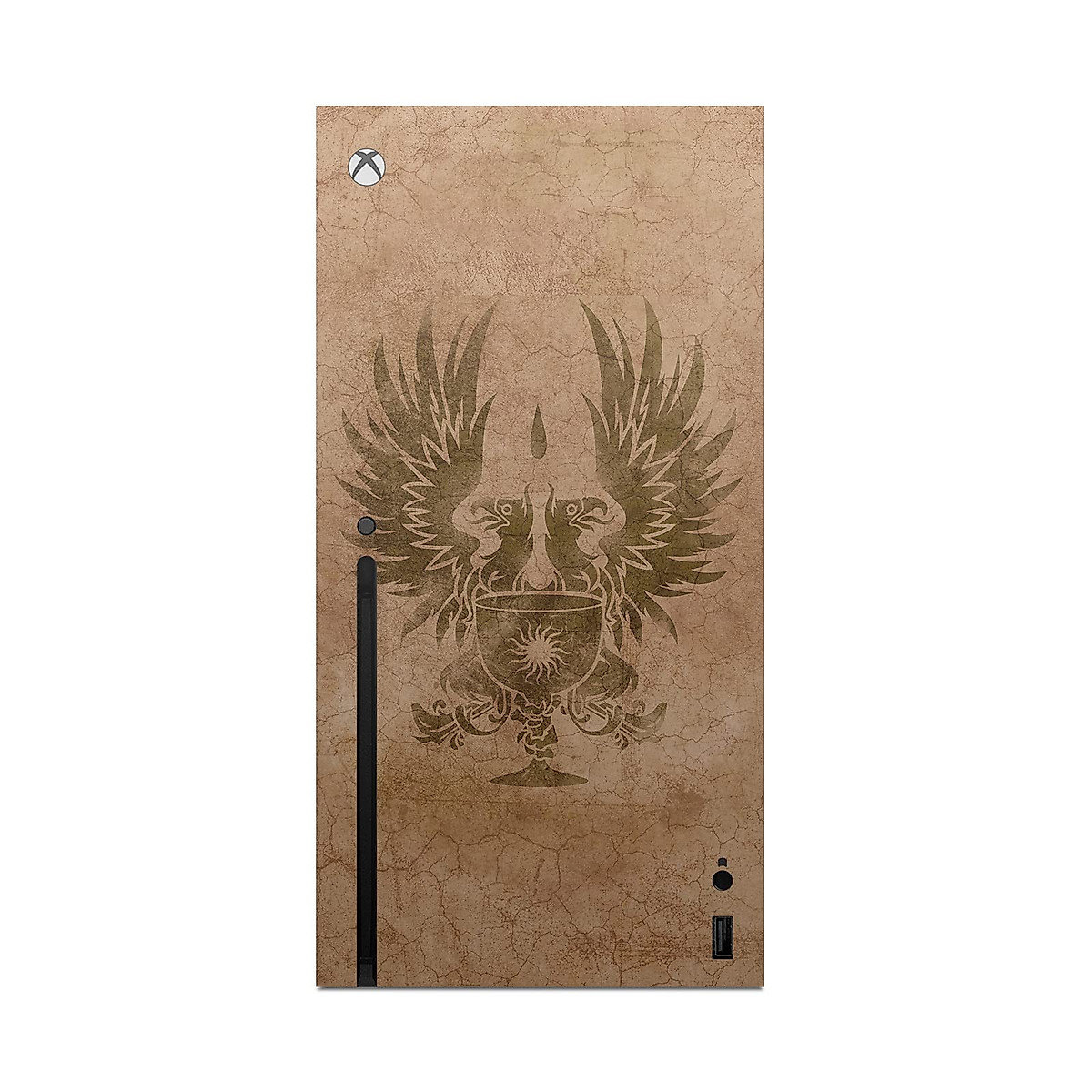 Head Case Designs Officially Licensed EA Bioware Dragon Age Grey Wardens Distressed Heraldry Vinyl Sticker Gaming Skin Decal Cover Compatible With Xbox Series X Console