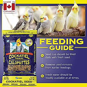 Hagen Cockatiel Staple Vme Seed, 5-Pound