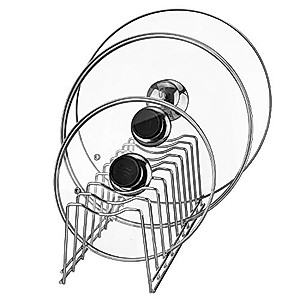 Y.Z.Bros Kitchen Pot Lid Holder Organizer, Rack Cutting Boards, Bakeware, Reusable Containers, Plates