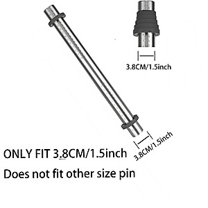 Silicone Guide Rings for Rolling Pin (10 Piece Set) Silicon Thickness Spacer Bands for Baking Dough roller Fit 1.5 inches(3.8CM) Wide Roll Pins,By Folksy Super Kitchen