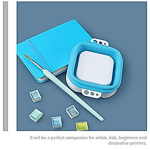 Ciieeo Folding Pencil Holder Car Wash Bucket Watercolor Paint Brush Basin Artist Brush Basin Foldable Bucket Collapsible Paint Brush Tub Buckets Mop Bucket Water Cup Painting