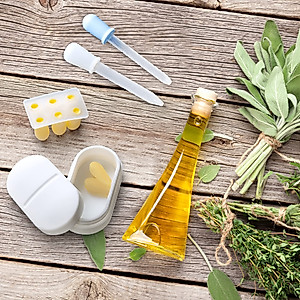 OrganiKit's Reusable Suppository Mold Kit - Eco-Friendly, 2ML, Silicone, Suppository Molds | Kit Includes 4 Suppository Mold Tray's, 4 Liquid Droppers, 1 Suppository Case.