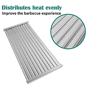 EasiBBQ Emitter Plates for Charbroil Grill 463242515, 463367016, 463242516, 466242515, 466242615, 463243016, 463367516, 466242516, 466242616, 463346017, Stainless Steel