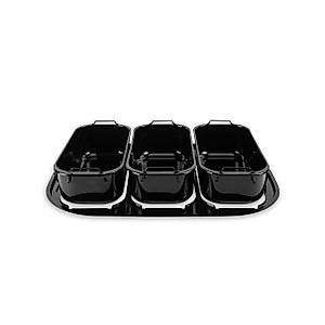 AROMA® Triple Buffet Server Accessory for Aroma 18-Qt., 20-Qt., and 22-Qt. Roaster Ovens