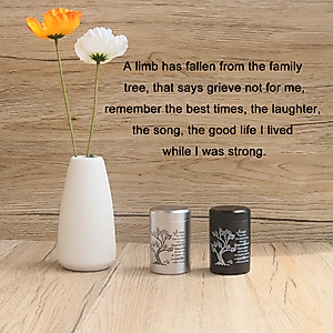 Small Urns for Human Ashes Set of 6 Mini Urn for Ashes 3 inches Keepsake Urns for Ashes for Sharing Small Keepsake Urns Memorial Ashes Holder