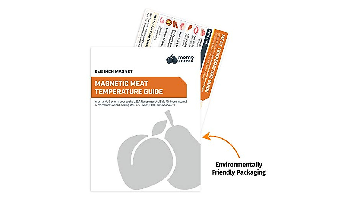 Meat Temperature Chart Magnet for Perfect Grilling & Cooking