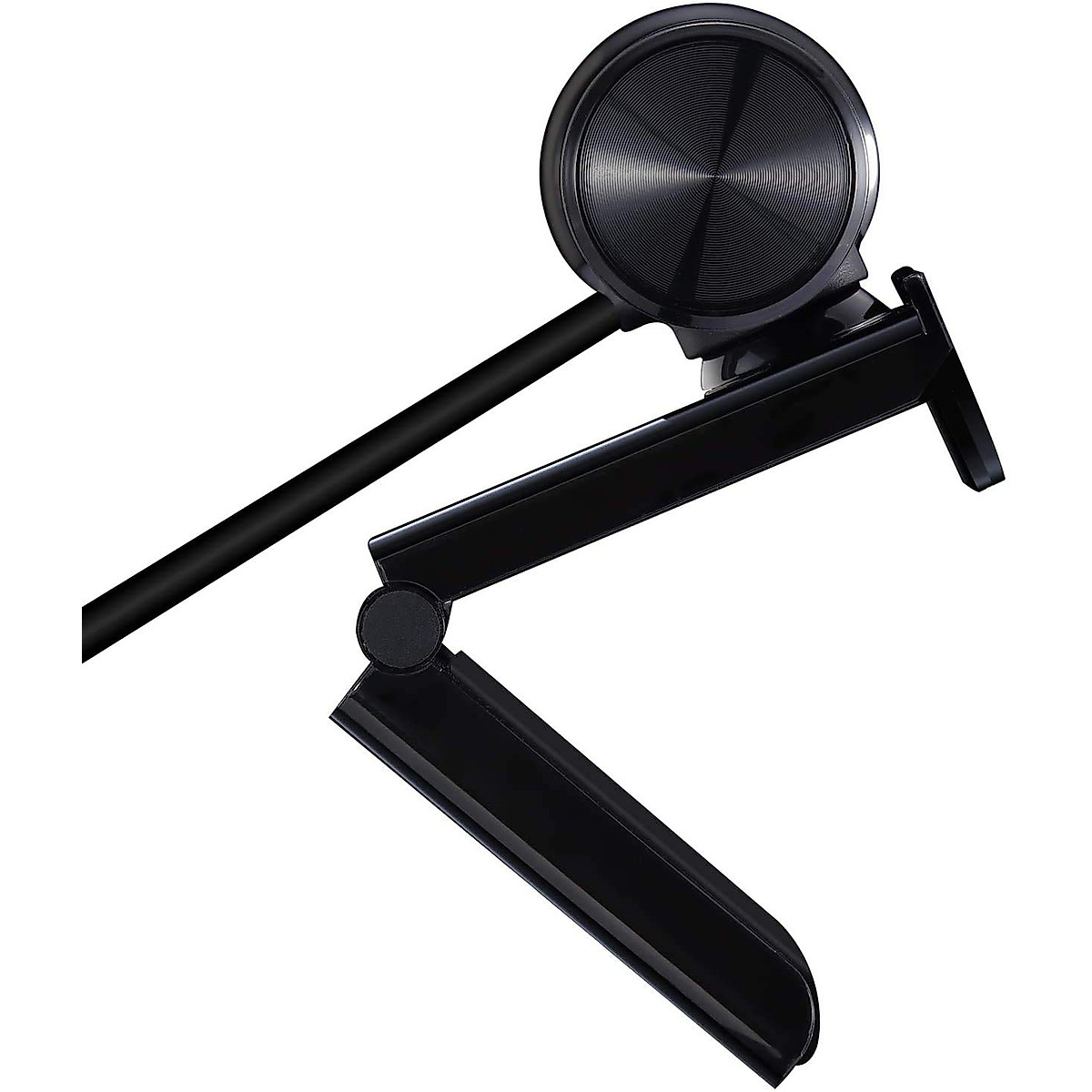 HP P27H 27 Inch FHD IPS LED Backlit LCD Anti-Glare Monitor (HDMI, VGA, DisplayPort) 2-Pack Bundle with PW313 Full HD 1080p Live Streamer Webcam and Desk Mount Clamp Dual Monitor Stand