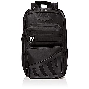 BATMAN Unisex's Backpack, Black (Black), 27.5x50x20 cm (W x H x L)