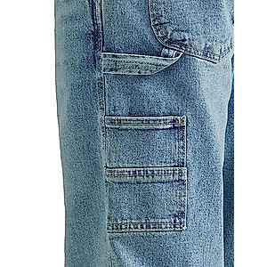 Lee Men's Legendary Workwear Carpenter Jean, Union Fade, 36W x 30L