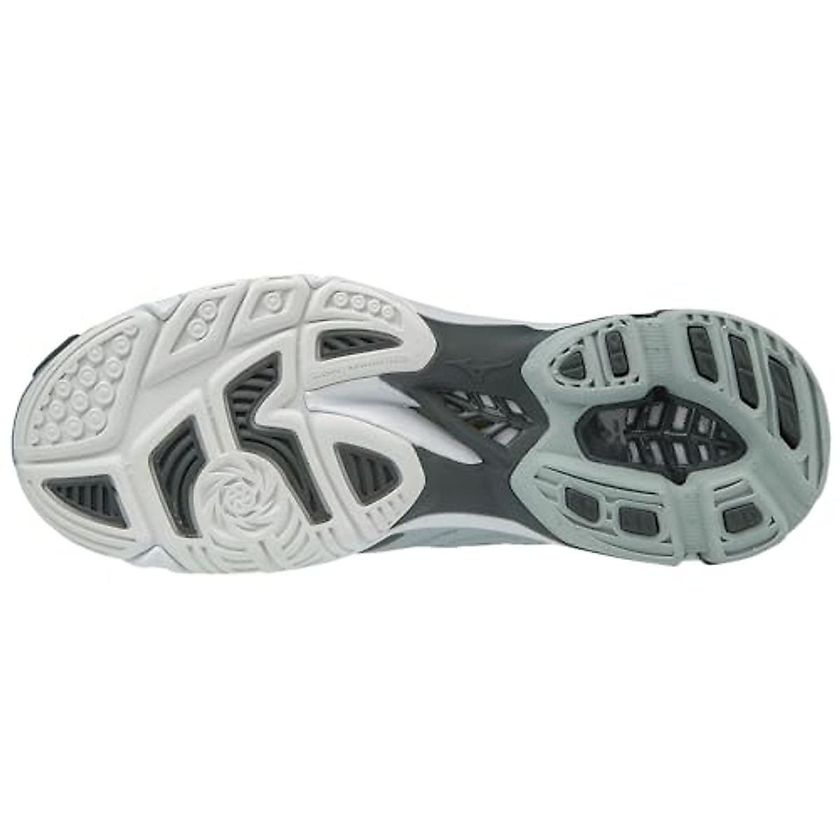 Mizuno Women's Wave Lightning Z5 Volleyball Shoe, grey, 9 B US