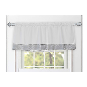 BabyFad Minky White 9 Piece Baby Crib Bedding Set