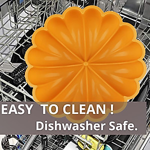 AILEHOPY Large 9 Inch Cake Pan Silicone Mold -Halloween Pumpkin Shaped Cake Mold Baking for Cake, Brownie, Toast with Thanksgiving Christmas Cake Mold