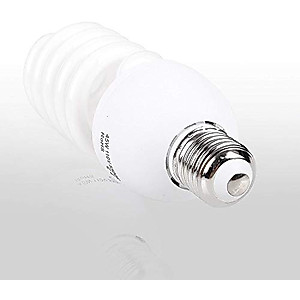 SLOW DOLPHIN Photo CFL Full Spectrum Light Bulb, 45W 5500K CFL Daylight Photography Photo Video Studio Lighting