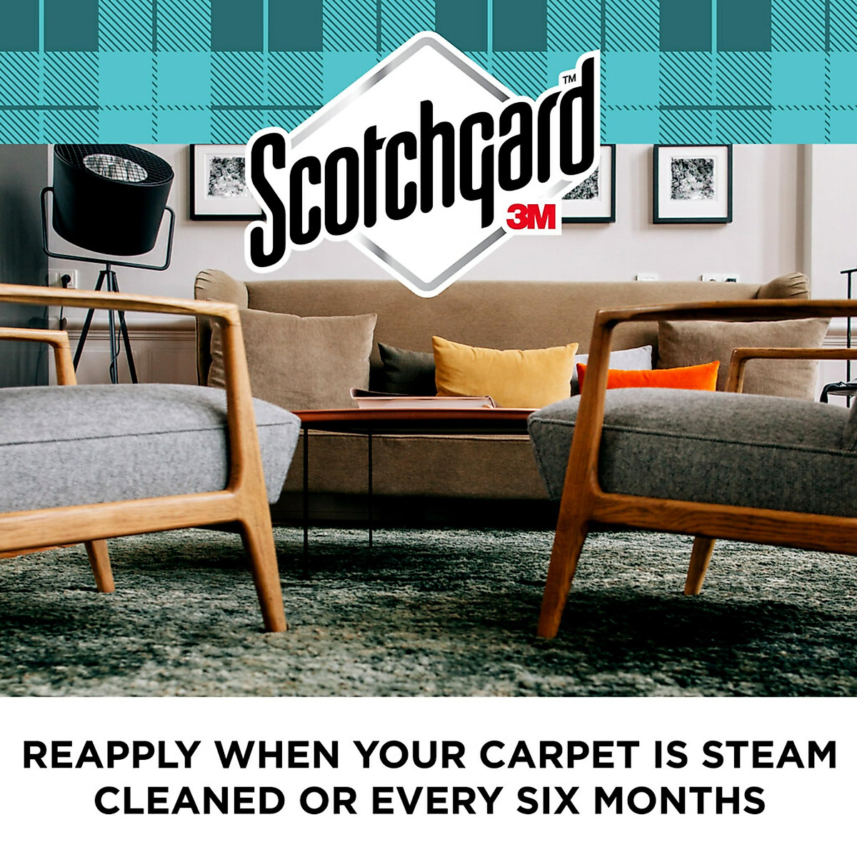 Scotchgard Rug & Carpet Cleaner, Fabric Cleaner Blocks Stains, Cleaning Sprays Make Cleanup Easier, 14 oz