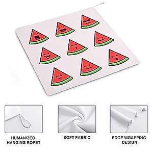 Lurnise Hand Towel Watermelon Hand Towels Dish Towel Lanyard Design for Bathroom Kitchen Sports