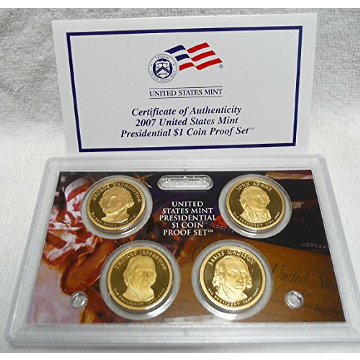 2007 S Proof Set in Original US Government Packaging