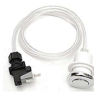 Opmnla 16A On Off Push Button Switch Jetted Whirlpool Jet For Bath Tub Spa Garbage