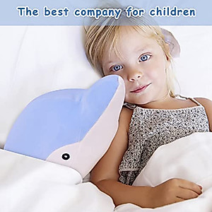 Dolphin Stuffed Animal Plush Toys Soft Lovely Hugging Pillow Stuff Dolls Plushes for Children Girls Sleeping Cushion Gift Room Decor