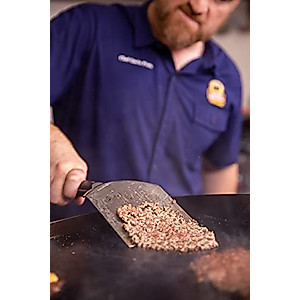 Certified Angus Beef The Smash - Big Smash Burger Spatula Heavy Duty Stainless Steel Burger Smasher Tool for Griddle Accessories, Kitchen Gadgets, and Grill Accessories