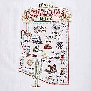 Kay Dee Designs ST Thing Arizona EMB F/S Dish Towel, 17.5 x 28, Various
