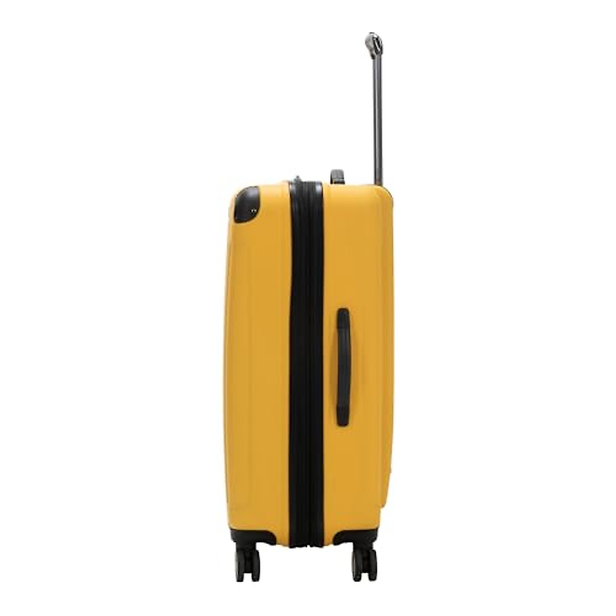 Kenneth Cole REACTION Renegade Luggage Expandable 8-Wheel Spinner Lightweight Hardside Suitcase, Honey Butter, 28-Inch Checked
