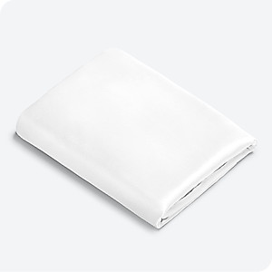 Bare Home 100% Mulberry Silk Pillowcase for Hair and Skin - Ultra Premium 6A Grade 22 Momme Silk Pillow Case - Hidden Zipper - Breathable Cooling Pillow Cover (Standard, White)