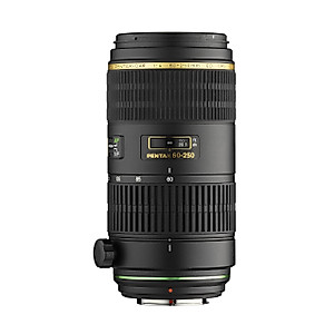 Pentax SMC DA* 60-250mm f/4 ED IF SDM Telephoto Zoom Lens w/ Case for Pentax Digital SLR Cameras