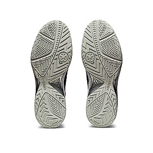 ASICS Men's Gel-Dedicate 6 Tennis Shoes, 10.5, Black/White