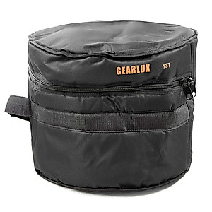 Gearlux 5-Piece Drum Bag Set for 12" Tom, 13" Tom, 14" Snare, 16" Floor Tom, 22" Bass Drum