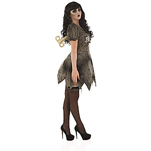 fun shack Womens Doll Halloween Costume, Creepy Doll Costume, Wind Up Doll Costume Women, Halloween Costumes Doll