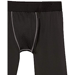 Amazon Essentials Men's Control Tech 9" Short, Black, Small