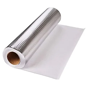 BESTonZON Self-Adhesive Heat Resisting Waterproof Damp-Proof Aluminum Foil Paper Grease-Proof Oil-Proof Leak-Proof Wall Sticker Kitchen Supplies (40cm1m)