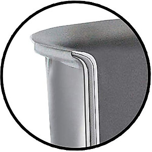 Tuxton Home Chef Series Sous Vide Pot, 9.8-Quart, Silver