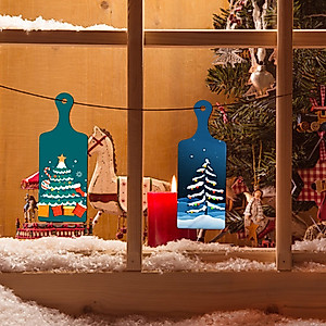 48 Pieces Mini Wooden Cutting Board With Handle Paddle Small Cheese Chopping Kitchen Board Wooden Cooking Serving Charcuterie Board For Kitchen Decor Crafts Diy (9.5 * 3.5 Inches)